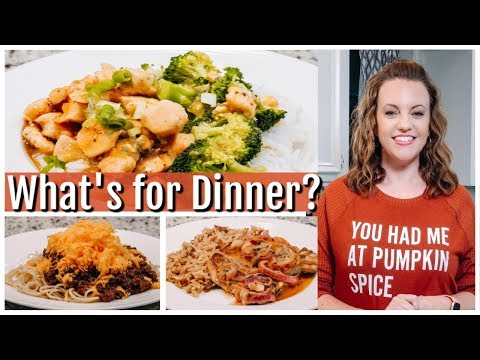 WHAT'S FOR DINNER? | EASY DINNER IDEAS | SIMPLE MEALS | NO. 40