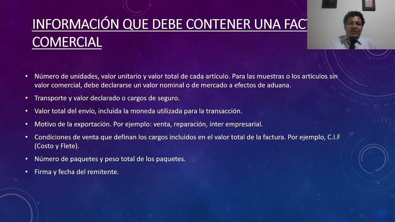 La Factura comercial