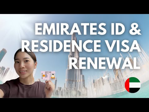 STEP BY STEP Emirates ID & Visa Renewal - Costs and timeline