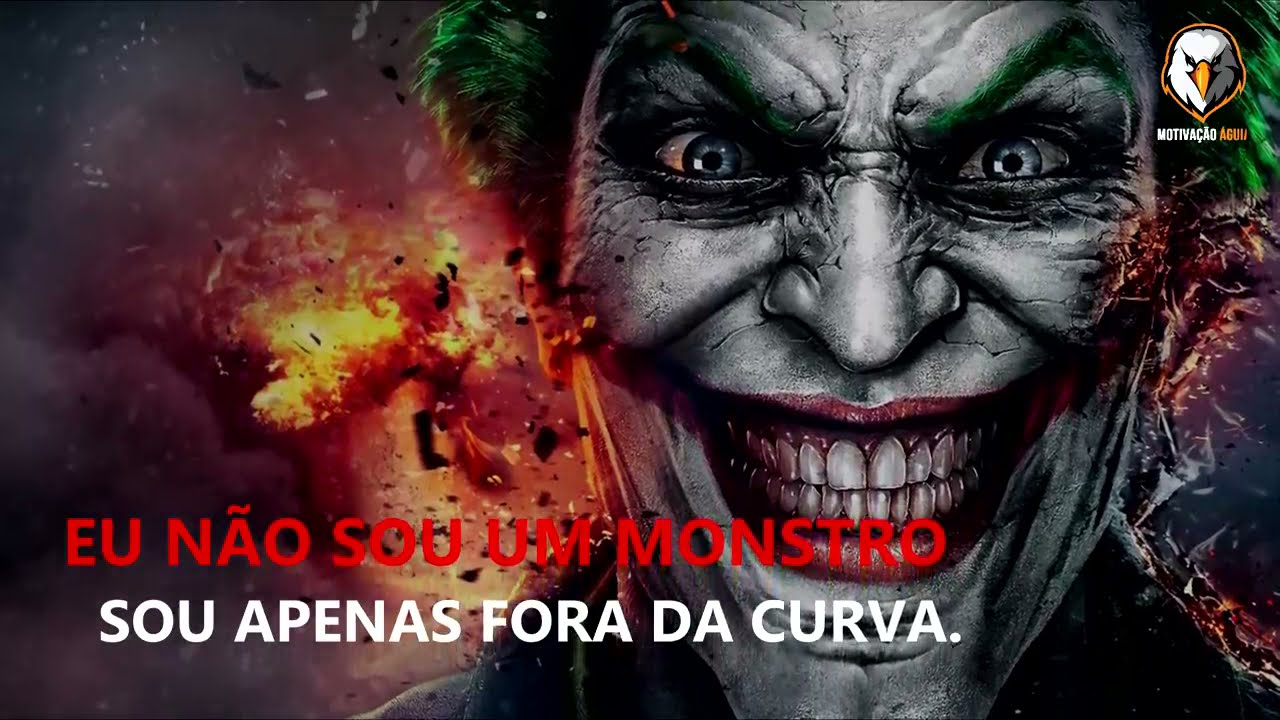 AS 15 FRASES MAIS PODEROSAS DO CORINGA PARA STATUS VÍDEO MOTIVAÇÃO