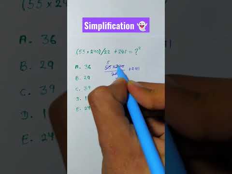Simplification for bank exam |#learnmaths #shorts
