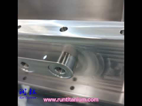Titanium alloy precision machining parts.#precisionmaching#precision #titanium #youtubeshorts