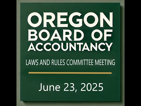 June 23, 2025 - Laws and Rules Committee Meeting