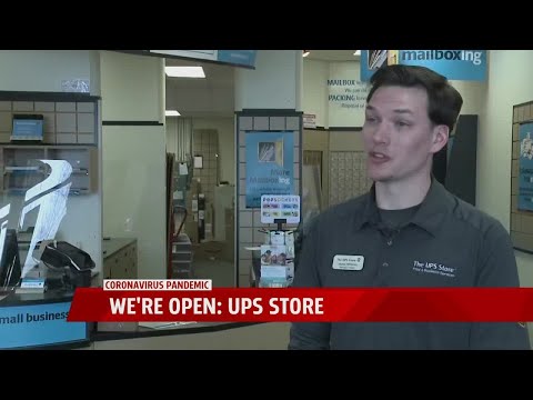 We're Open UPS Store