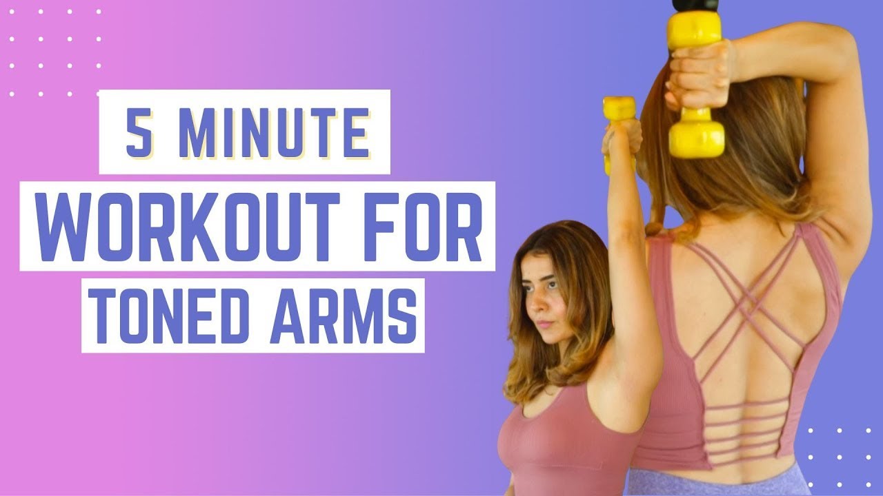 Most Effective 5-Minute Workout For Toned Arms I At Home Workout I ...
