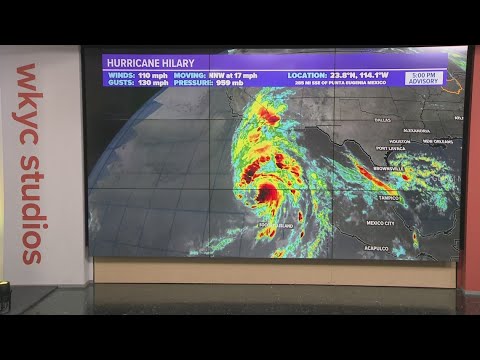 Tracking Hurricane Hilary