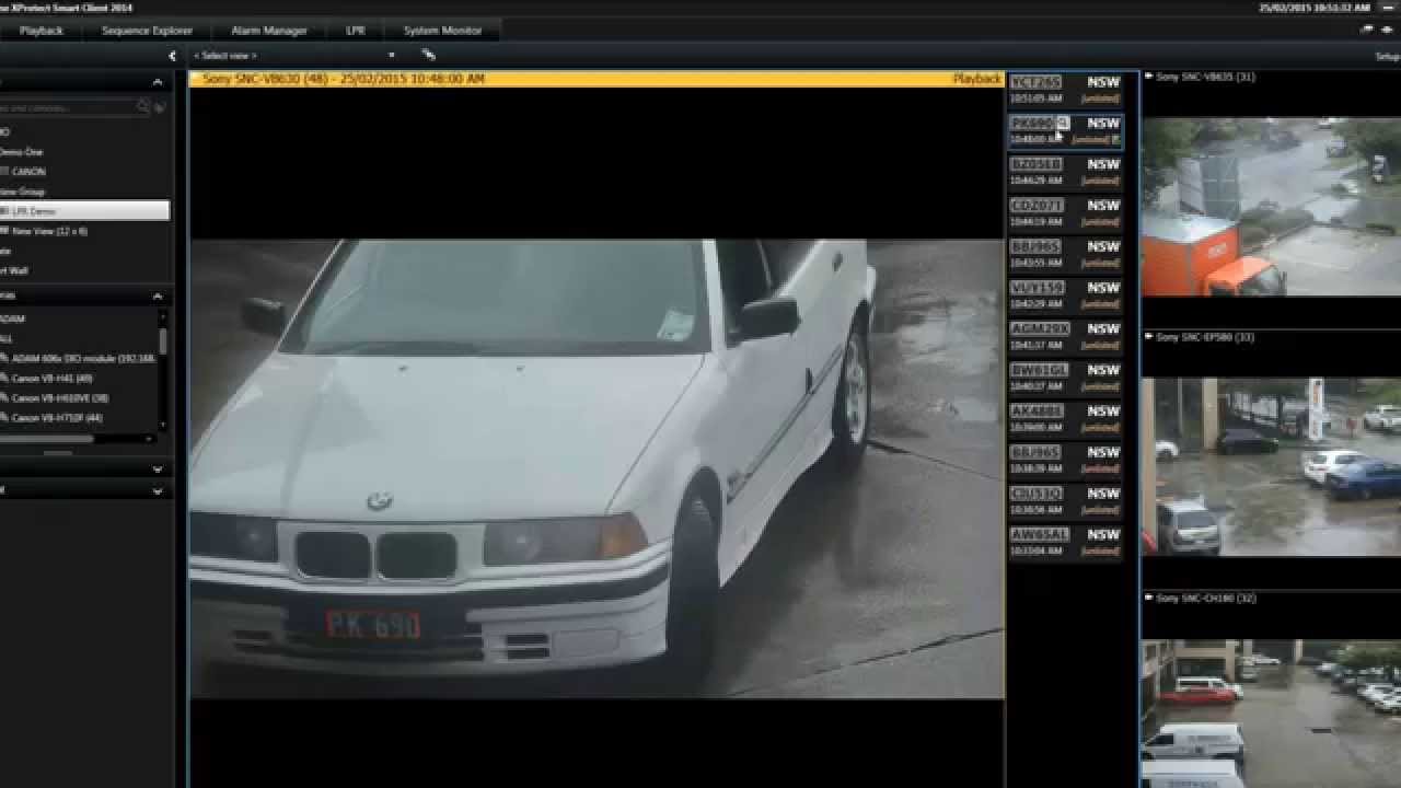 MILESTONE LPR Demo