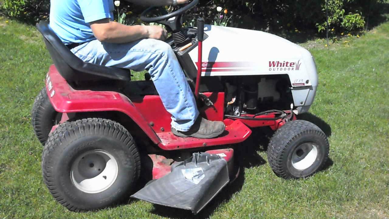 White 13hp Riding Mower
