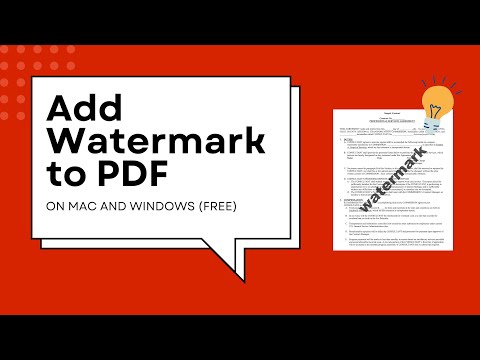 4 Ways to Add Watermark to PDF on Mac or Windows (Free in 2025)