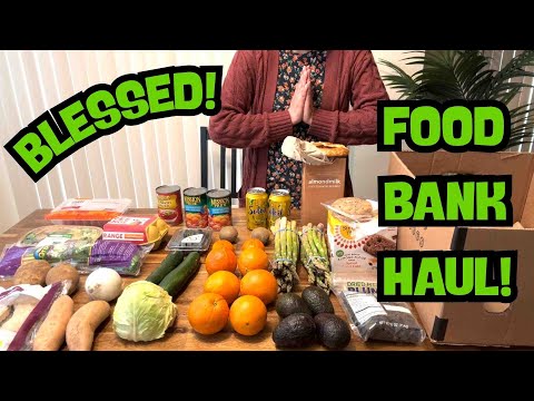 Food Bank Haul Food Pantry Haul Bay Area California Low Income Struggling Mom #foodbank #foodpantry