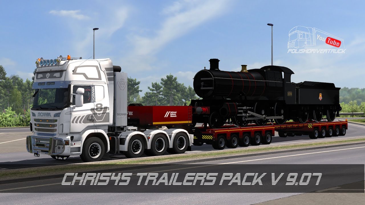 Chris45 Trailers Pack v 9.07 for 1.28 - ETS 2