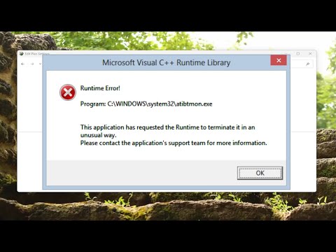 How to Fix Runtime Error atibtmon.exe on Windows 10/11 [Solution]
