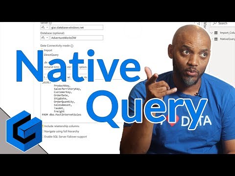Native Query: Be careful when using in Power BI