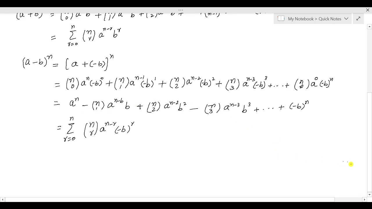 The Binomial Theorem Explained: Expansion, Formula, and Examples
