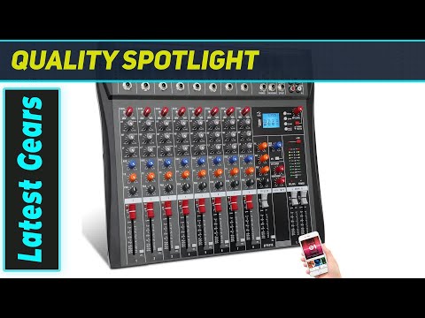 ReviewBeendou 8-Channel Wireless Audio Mixer: The Ultimate DJ Console