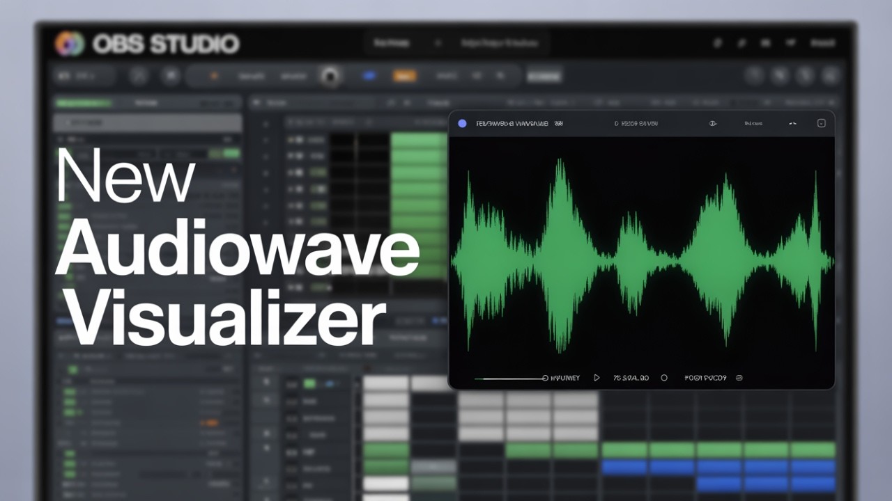 Audio Visualizer for Streamers: Line, Bars, Wobble & More