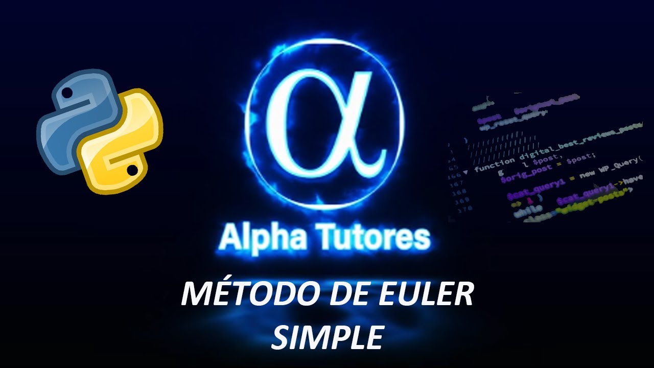 🐍🐍MÉTODOS💻 NUMÉRICOS💻 EN PYTHON:🐍🐍 EULER SIMPLE #python #programacion #metodosnumericos #analisis