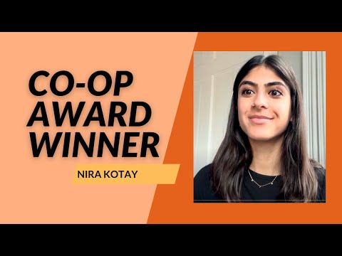 Nira Kotay - 2024 Co-op Award Winner