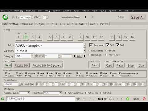 open source Yamaha Montage editor - Gearspace