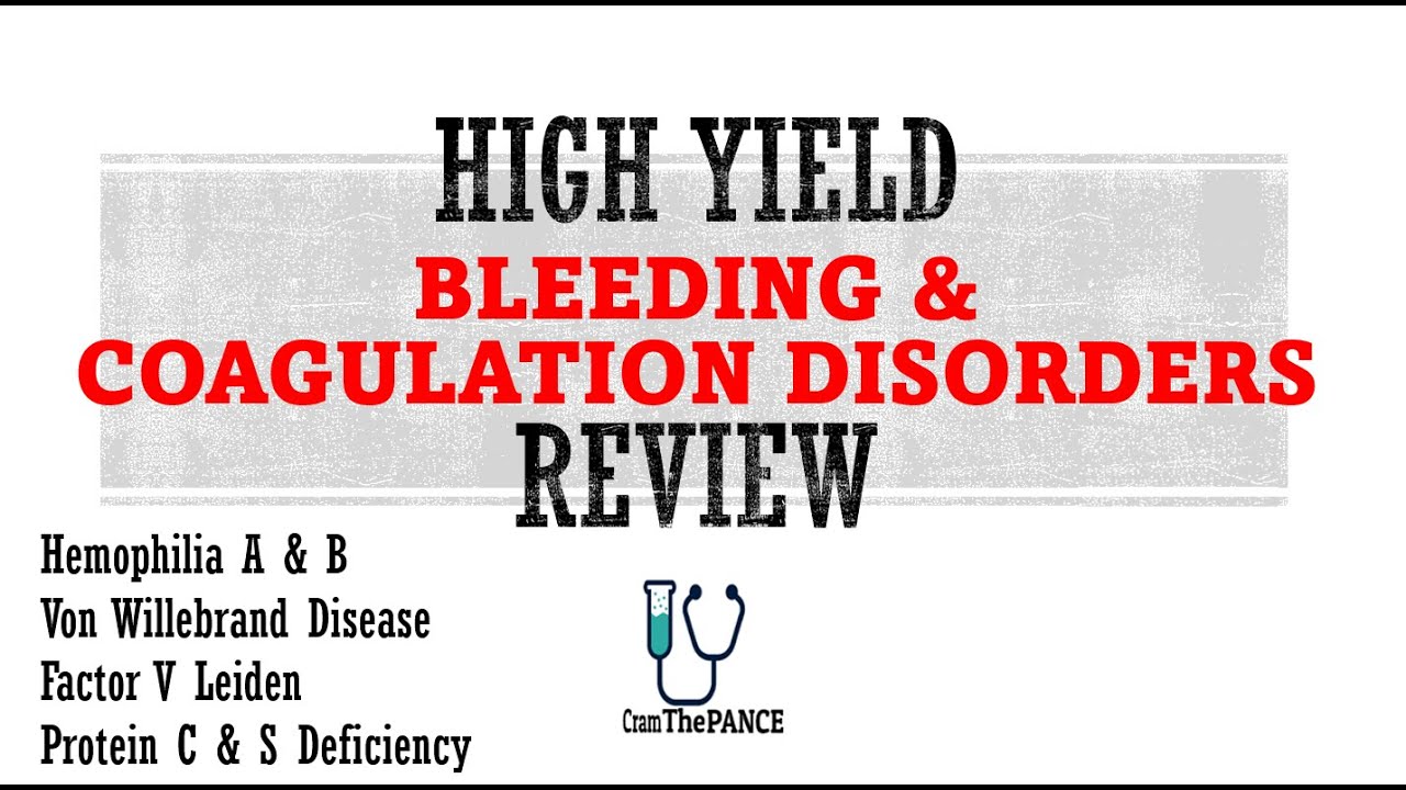 Bleeding and Coagulation Disorders | Mnemonics And Proven Ways To Memorize for the PANCE, PANRE