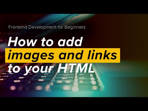How to add images and links to HTML