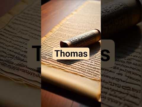 name meaning Thomas #etymology #namemeaning