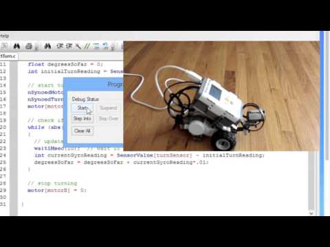 Intro to RobotC 7 Part II: Gyro Sensor