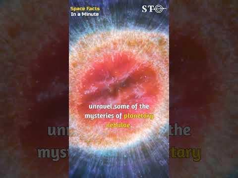 James Webb Space Telescope offers mesmerizing look at the Ring Nebula #shorts #space #cosmos #nasa