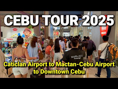 CEBU PHILIPPINES TRAVEL 2025 | From Boracay-Caticlan to Mactan-Cebu Airport to Cebu City!