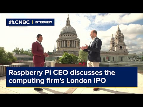 Raspberry Pi CEO discusses the computing firm's London IPO
