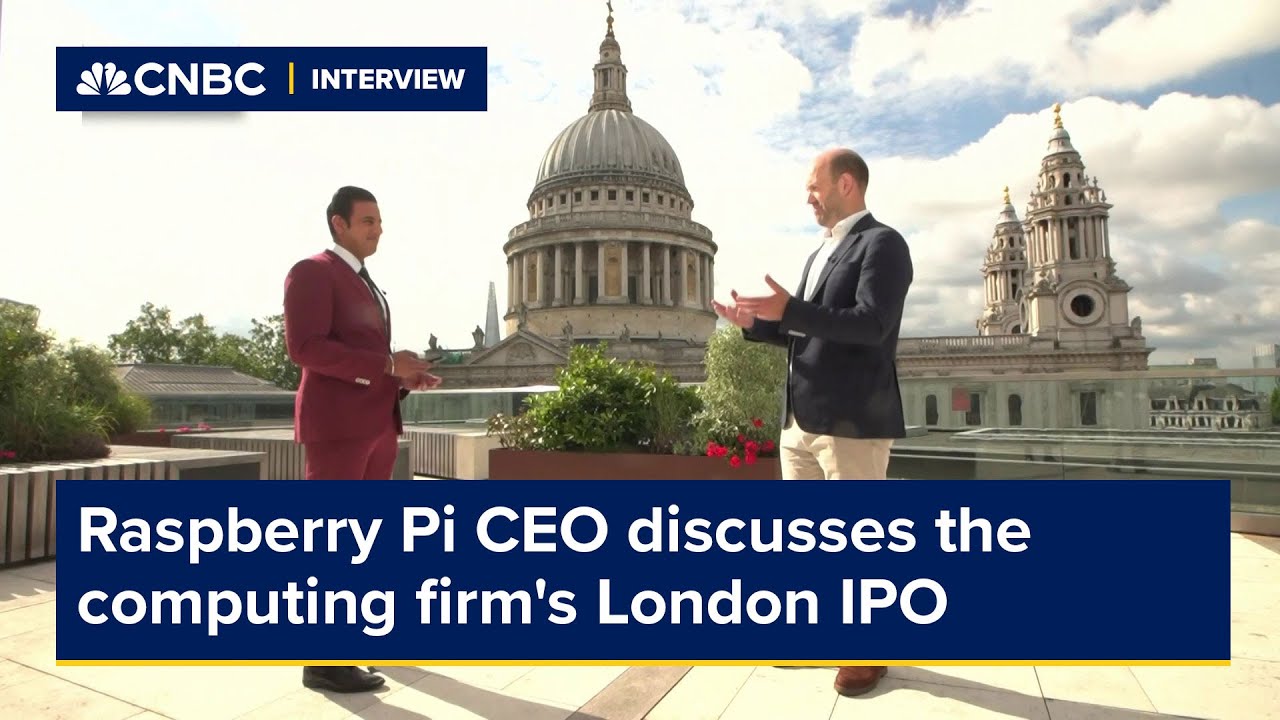 Raspberry Pi CEO discusses the computing firm's London IPO