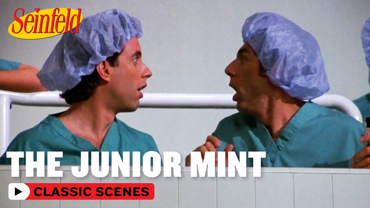 Kramer Drops A Junior Mint In Roy | The Junior Mint | Seinfeld