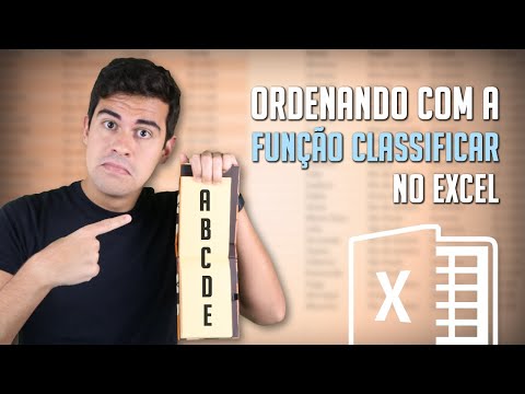 Função CLASSIFICAR: Ordenando Automaticamente no Excel