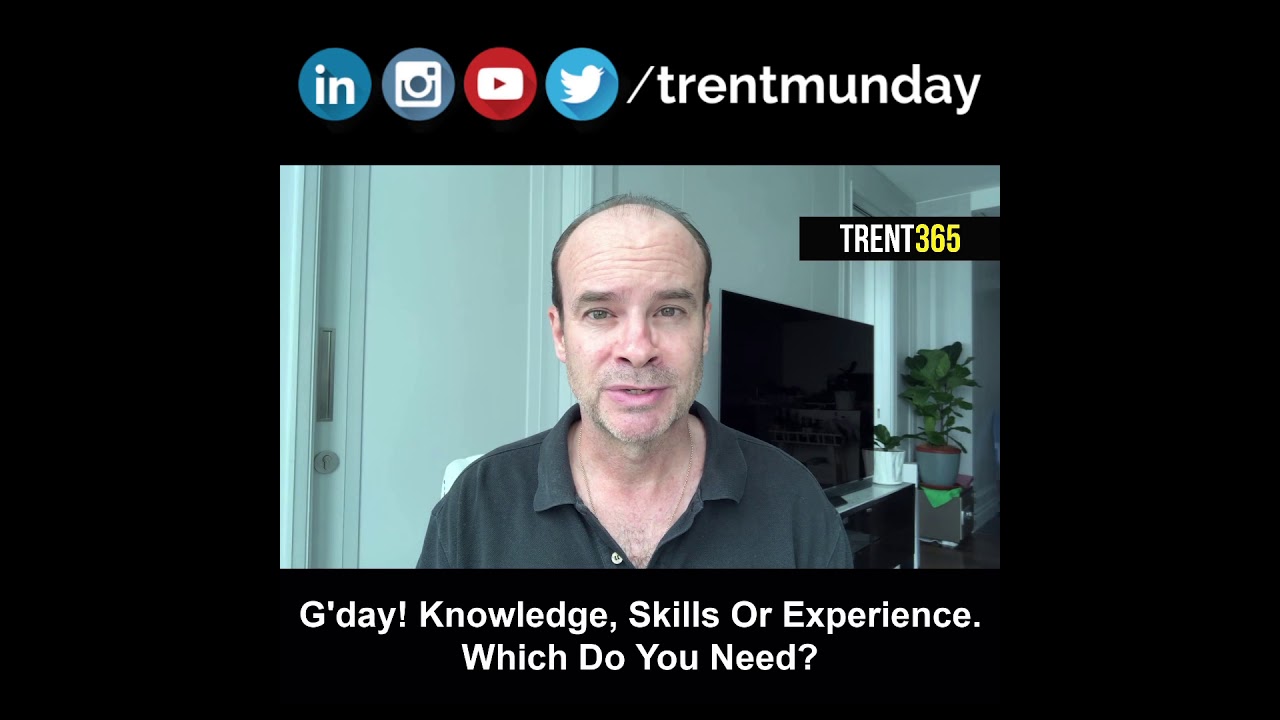Knowledge, Skills Or Experience. Which Do You Need? #1180