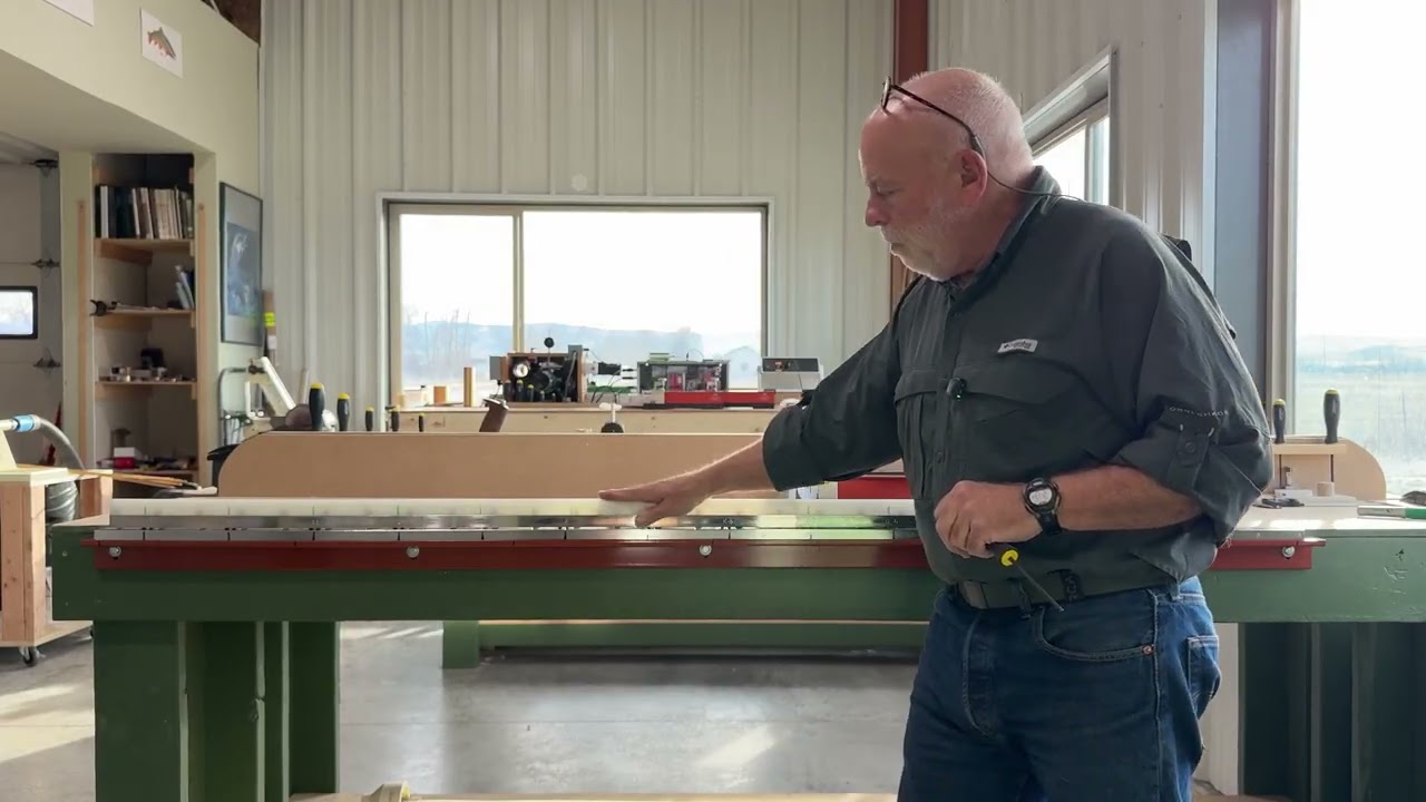 Bamboo Fly Rod Making: How To Set A Taper On The Bamboo Hand Plane