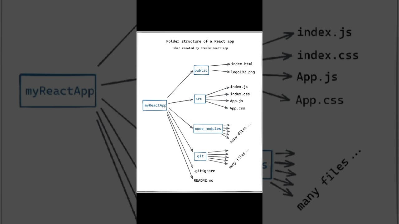 react.js folder structure #react #coding #frontend ...!