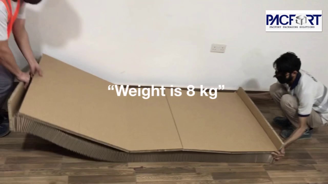 A collapsible disposable bed