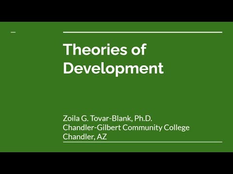 Theories of Development