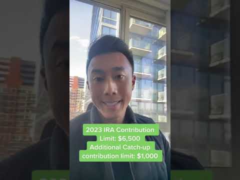 2023 IRA Contribution Limit 6500