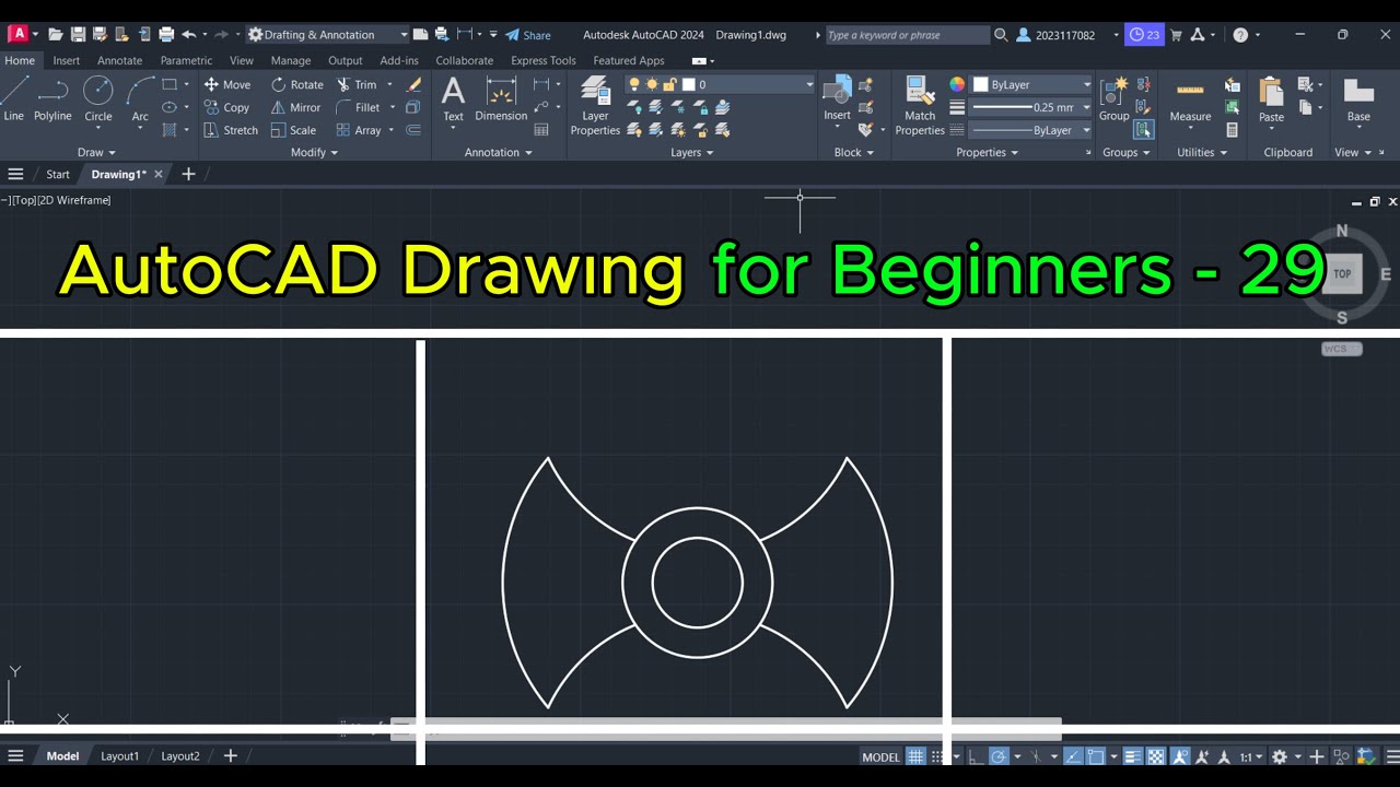 AutoCAD Tutorial for Beginners - 29