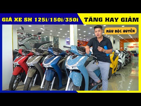 Honda Sh 2023 màu "ĐỘC QUYỀN" ▶️ Giá xe Sh 125/150/350i TĂNG hay GIẢM..?? ✅CUA Vlog61