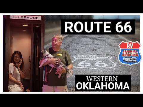 Route 66 Western Oklahoma
