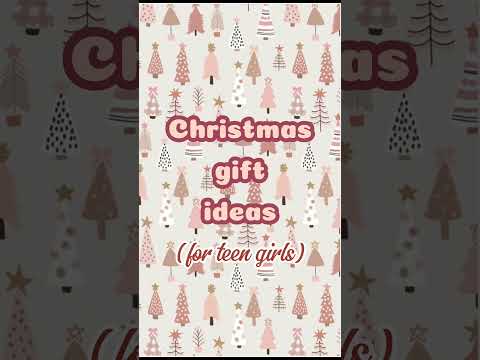 Christmas gift ideas for teen girls! #christmas #viral #preppy #presents #fyp #gifts