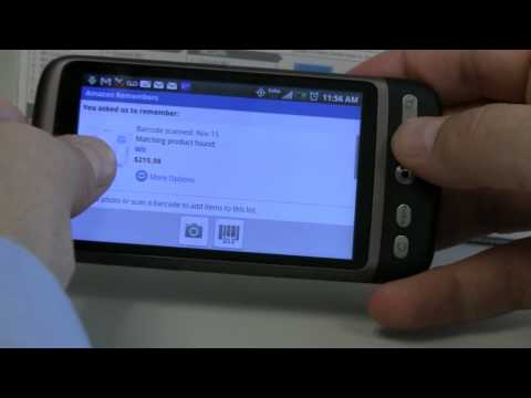 Android App: Amazon.com - Barcode Search