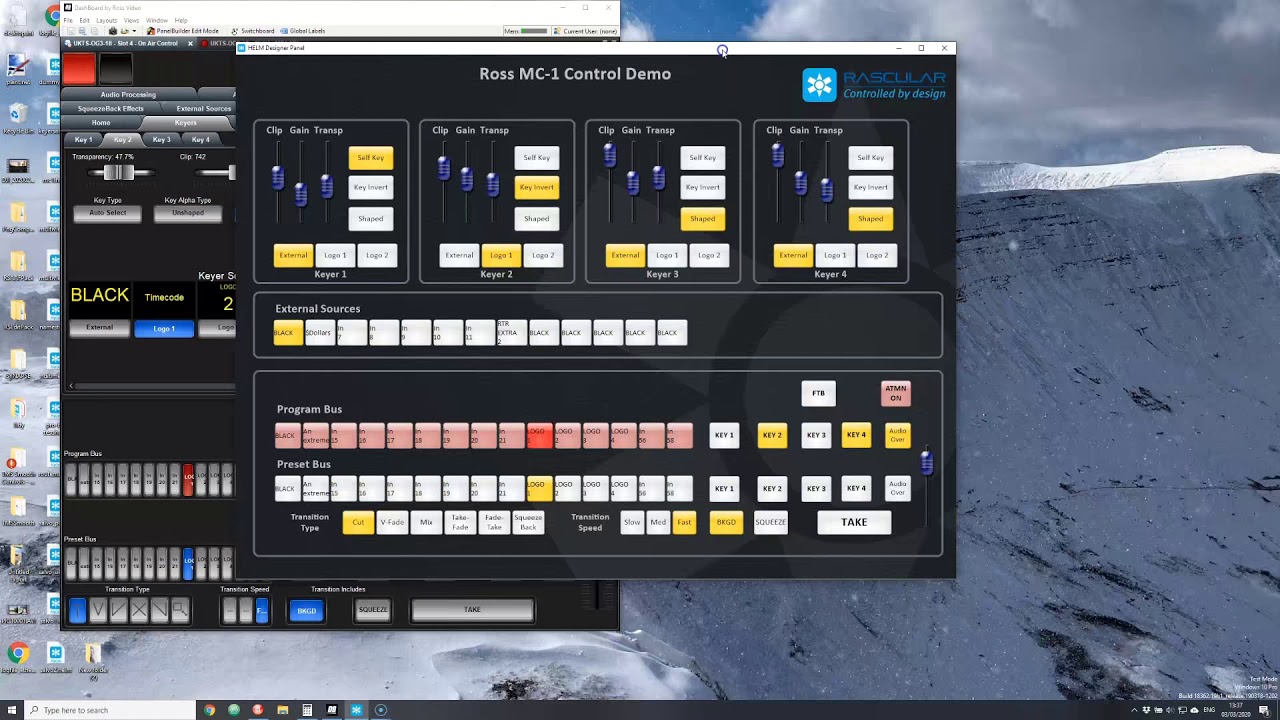 Rascular MC1 Helm control video