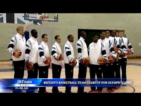 Britain's basketball team gears up for Olympic Games