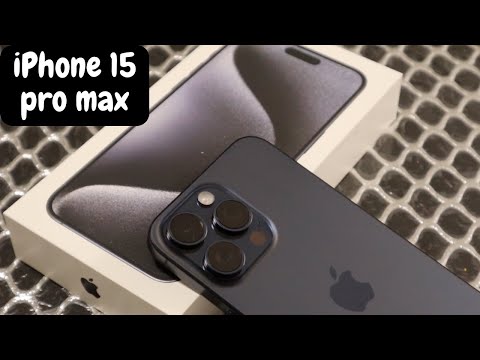 IPHONE 15 PRO MAX || APPLE LATEST RELEASE SEPTEMBER 2023 || UNBOXING AND REVIEW