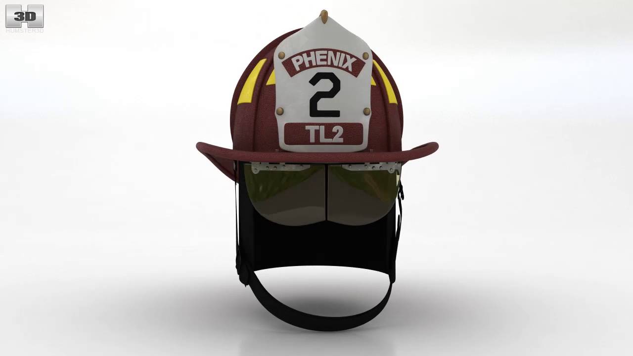 Firefighting Helmet 3D model by 3DModels.org