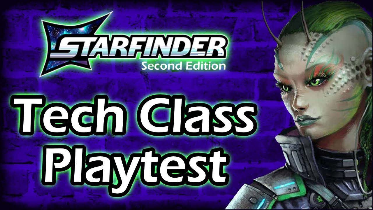 Starfinder 2e Tech Class Playtest by Paizo for Mechanic and Technomancer
