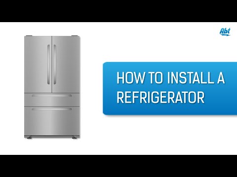 The Basics - How To Install A Refrigerator